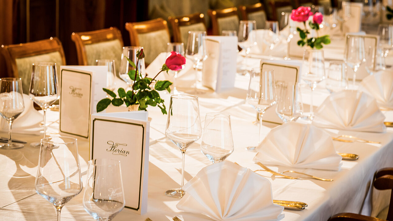 Restaurant Florian: The right place for celebrations