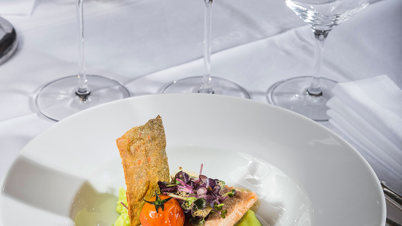 Essen & Trinken im Restaurant Florian in Graz